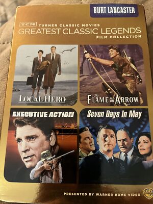 TCM Classic Legends Collection Burt Lancaster (DVD, 2-Disc Set) w ...