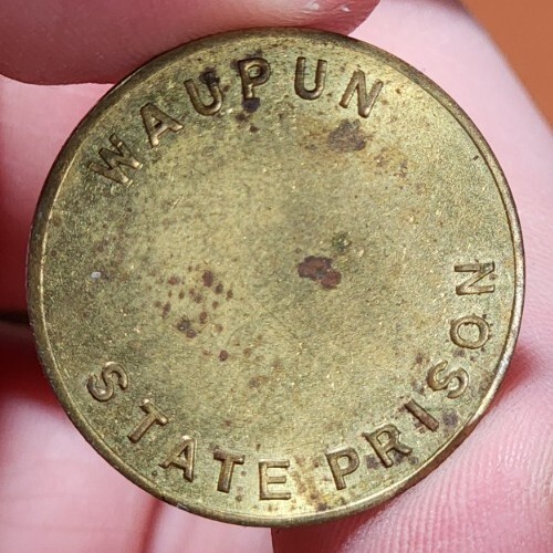 Vintage Coca-Cola Waupun State Prison Token About the Size Of A Quarter ...