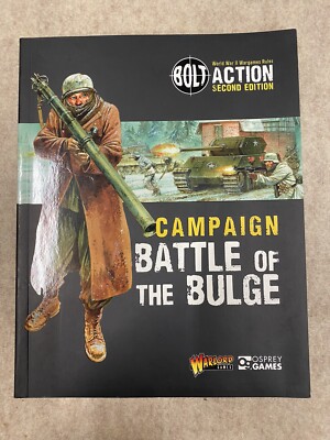 Bolt Action Battle of the Bulge Campaign Rule Book By Warlord Games WW2 ...