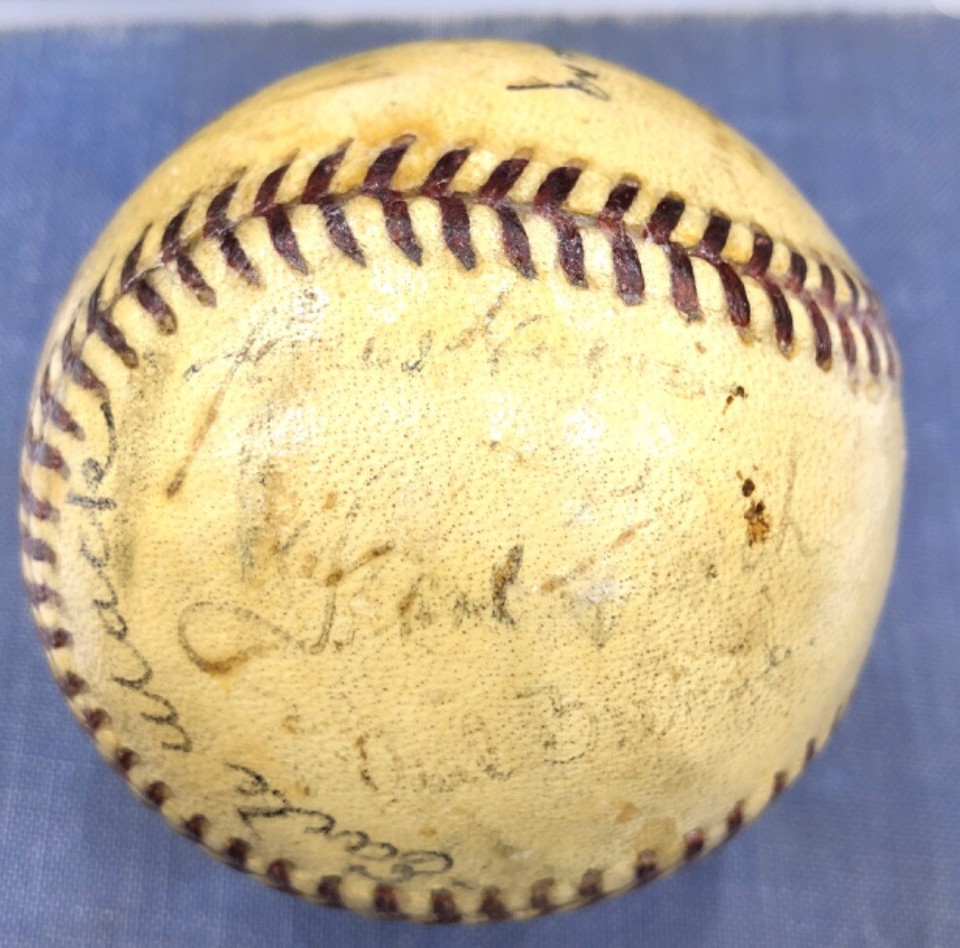 Honus Wagner, Connie Mack Signed Autograph Baseball JSA COA Framed | eBay