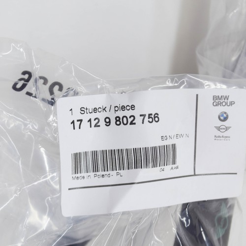 NEW MINI COOPER COUNTRYMAN R60 RADIATOR COOLANT HOSE 17129802756 ...