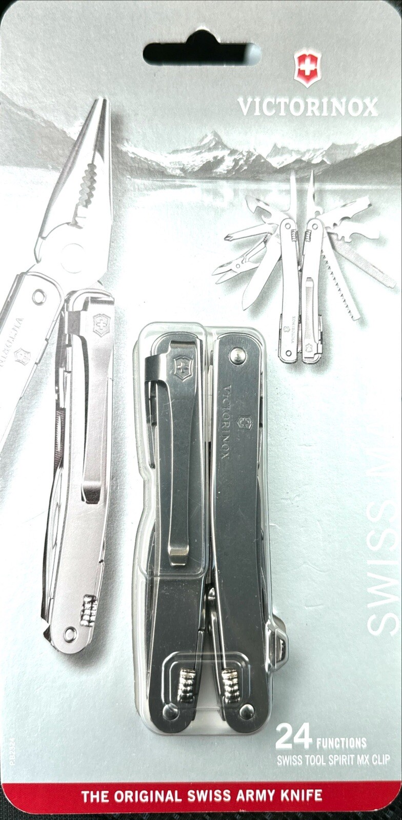 Victorinox Stainless Swiss Tool Spirit MX Multi-Tool + Clip 35321 | eBay