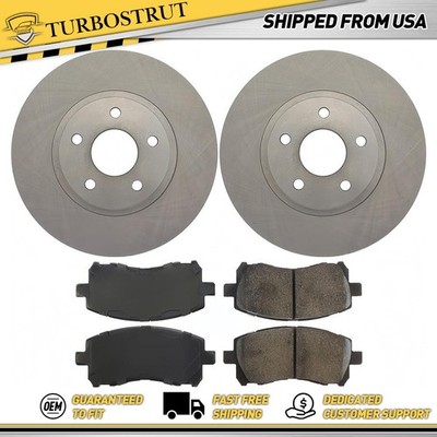 Front Brake Pads and Rotors Kit for 1997-2002 Subaru Legacy Lifetime ...