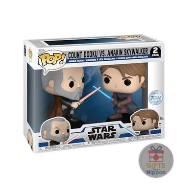 Funko POP! Star Wars Clone Wars Anakin vs Duke 2-Pack Figure GameStop ...