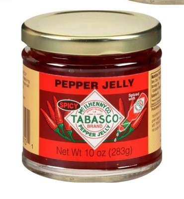 4x Tabasco Classic Pepper Jelly, 10 oz Glass Jar – Sweet & Spicy Spread ...