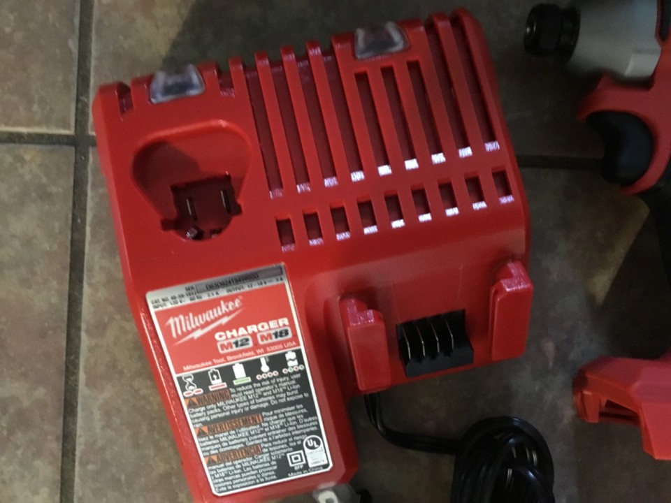 Milwaukee drill driver and Impact Driver with M18 Redlithium 2.0 ...