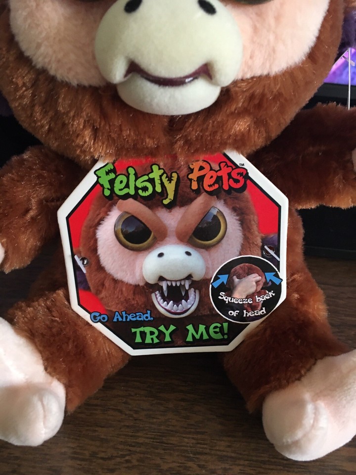 Feisty Pets Grandmaster Funk New Monkey Plush 8” NWT | eBay