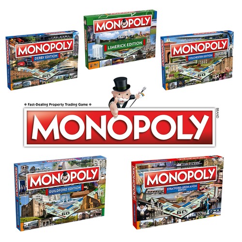 Brand new Monopoly board game – Regional editions inc. Guildford and ...
