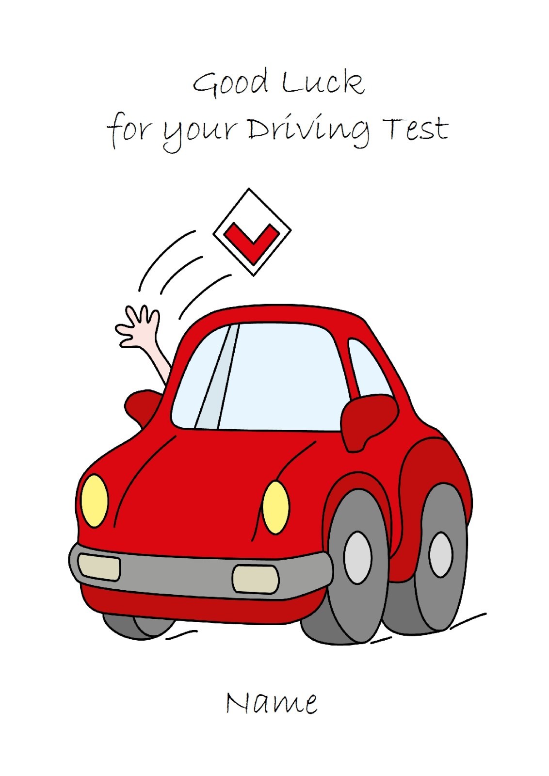 Good Luck On Your Driving Test