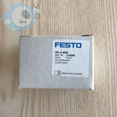 1PCS New in box FESTO Soft Start Valve HEL-D-MINI 170690 Resistor | eBay