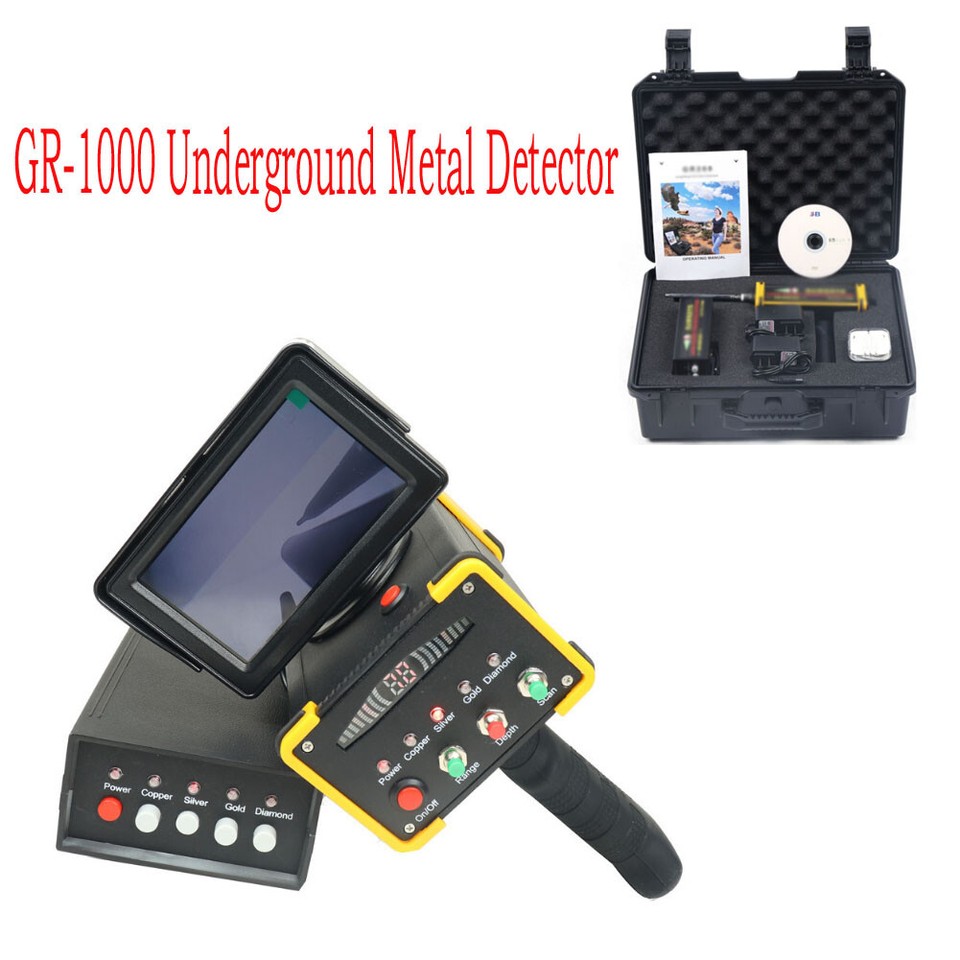 scanner 3d detector underground gold finder gr1000 long range metal ...