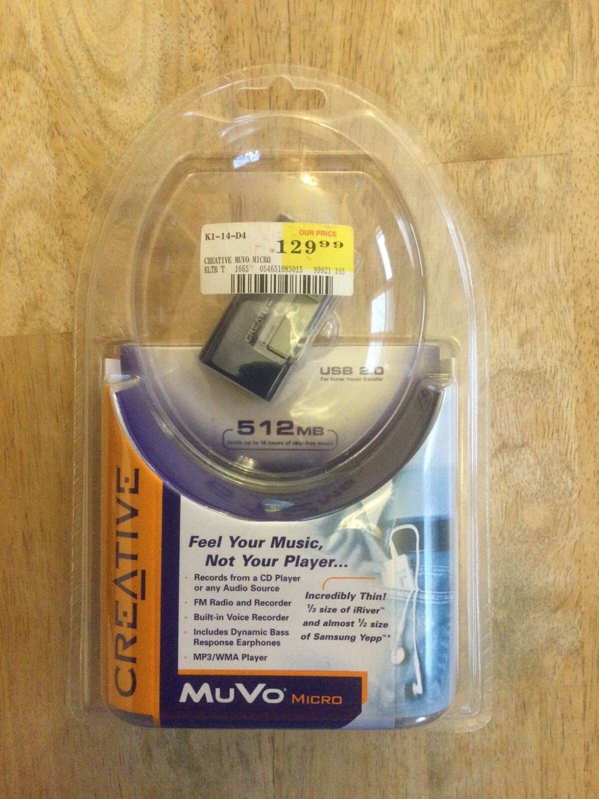 Creative MuVo Micro N200 Black ( 512 MB ) Digital Media Player | eBay