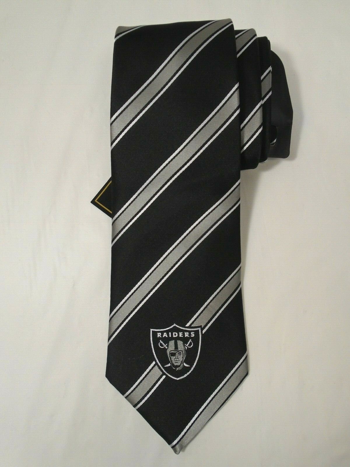 NFL Mens Striped Polyester Sports Neck Tie Eagle Wings | eBay