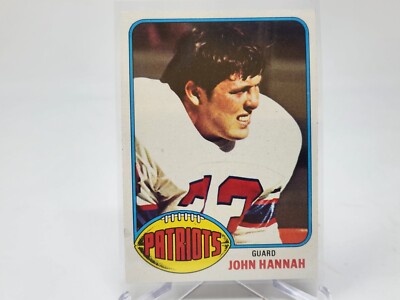 1976 Topps Football John Hannah Card #16 NM | eBay