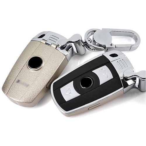 Frosted ABS Car Key Fob Case Cover For BMW 1 3 5 6 Series E90 E92 E60 ...