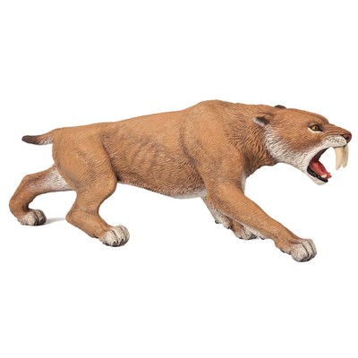 Collectible Papo Smilodon Saber Tooth Action Figure for Ages 3 Years ...