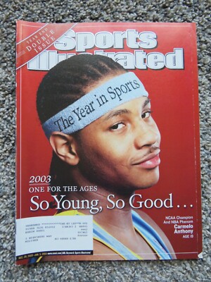 Sports Illustrated - Carmelo Anthony - December 29, 2003 - January 5 ...