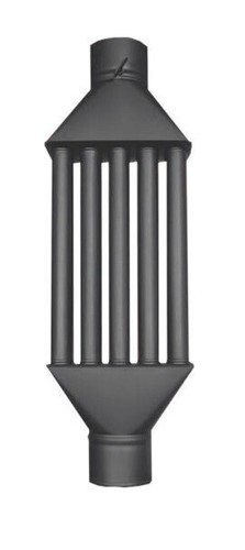 5.2in / 130mm Flue Pipe Heat Exchanger with Valve Radiator Woodburner ...