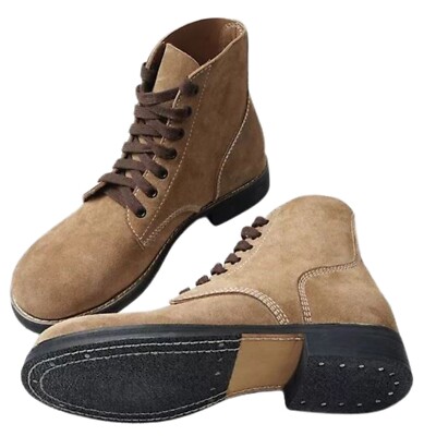 WW2 US Army GI Rough Out Ankle Boots -All Sizes- M 1943 New Repro ...