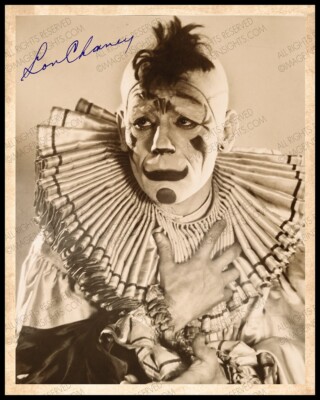 LON CHANEY SR Horror Movie Star Icon Legend Photograph CL 8x10 ...