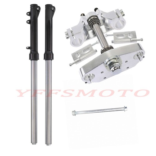 Front Fork Shock Triple Clamp Tree Axle Bolt for SSR CRF70 Apollo 50cc ...