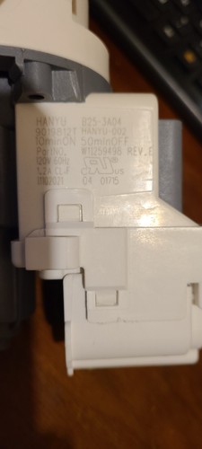 Used! OEM Whirlpool Washing Machine Drain Pump W11399437 for WTW5750LW0 ...