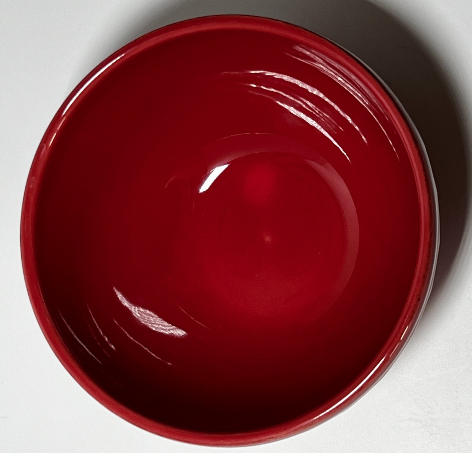 Matceramica Brick Red Bowl Made in Portugal 3”T x 6”W Excellent Used ...