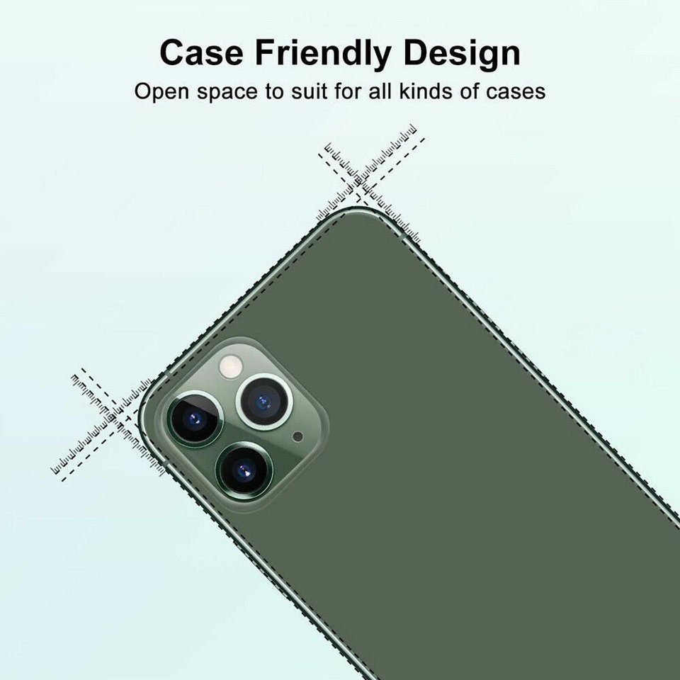 2Pack Tempered Glass Back Rear Screen Protector for iPhone 13 14 15 16 ...