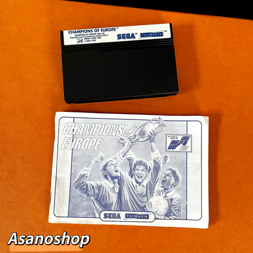Champion of Europe SEGA MASTER SYSTEM - SANS BOITIER | eBay