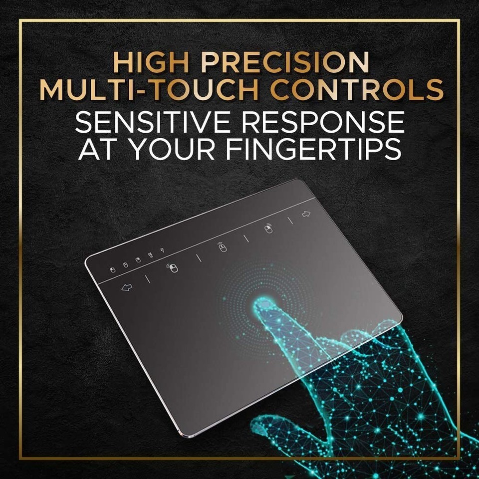 Keymecher Mano Multi-Gesture Wired Trackpad For Windows USB Slim ...