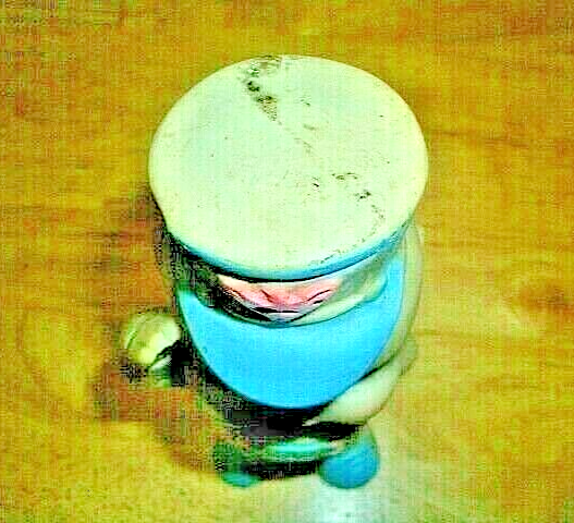 VINTAGE 1962 DREAMLAND CREATION "KEWPIE MOONING SOLDIER" BABY SQUEEZE ...