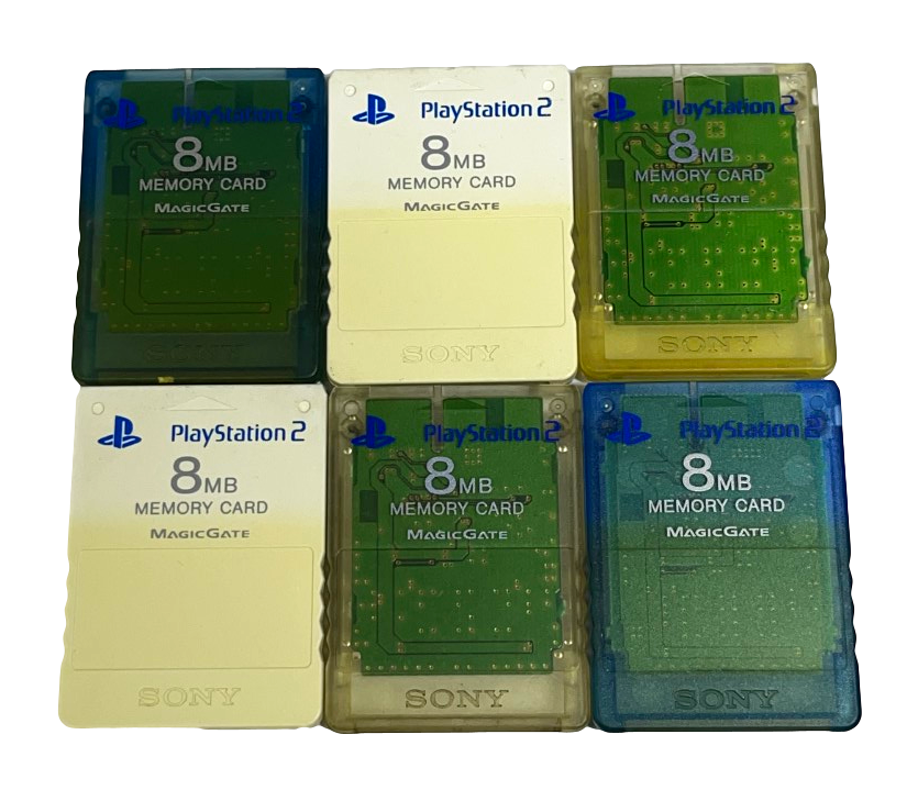 1 x Genuine Sony Magic Gate PS2 Memory Card PlayStation 2 8MB SCPH ...