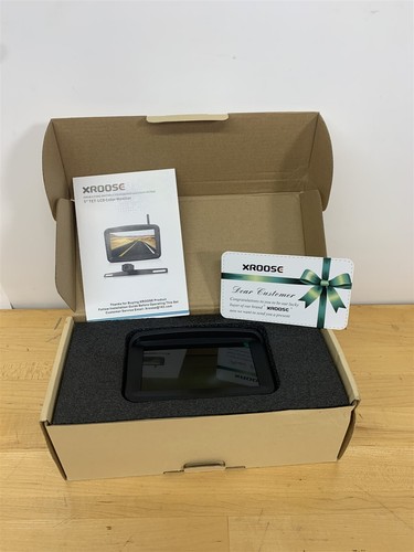Xroose S4 S04 Wireless 5" Back up Monitor & Camera | eBay