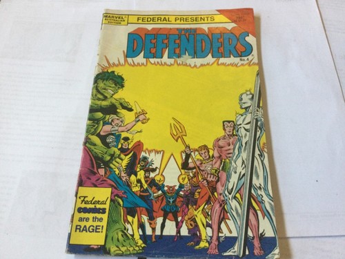 The Defenders issue 4 the hulk, dr strange, namor, silver surfer ...