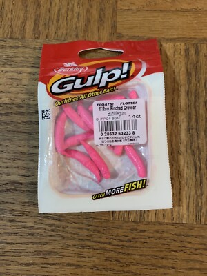 Barkley Gulp Pinched Crawler Bubblegum-Brand New-SHIPS N 24 HOURS | eBay