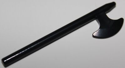 Lego 2x Castle Black Halberd Minifig Weapon Axe | eBay