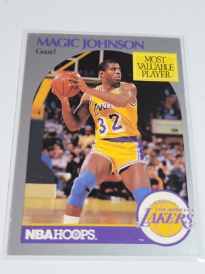 MAGIC JOHNSON 1990 Hoops MVP #157. LAKERS | eBay