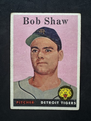 1958 Topps #206 - Bob Shaw RC - Detroit Tigers - no creases | eBay