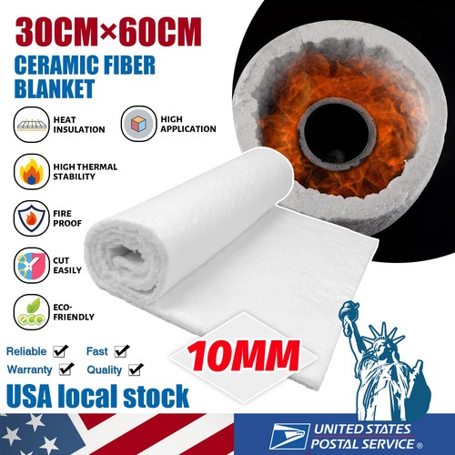 10mm Flame retardant Ceramic Fiber Insulation Mat Waterproof and anti ...