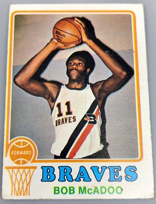 1973-74 Topps #135 Bob McAdoo RC: Buffalo Braves | eBay