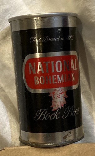 National Bock Beer Can Zip Tab Top Baltimore Md | eBay