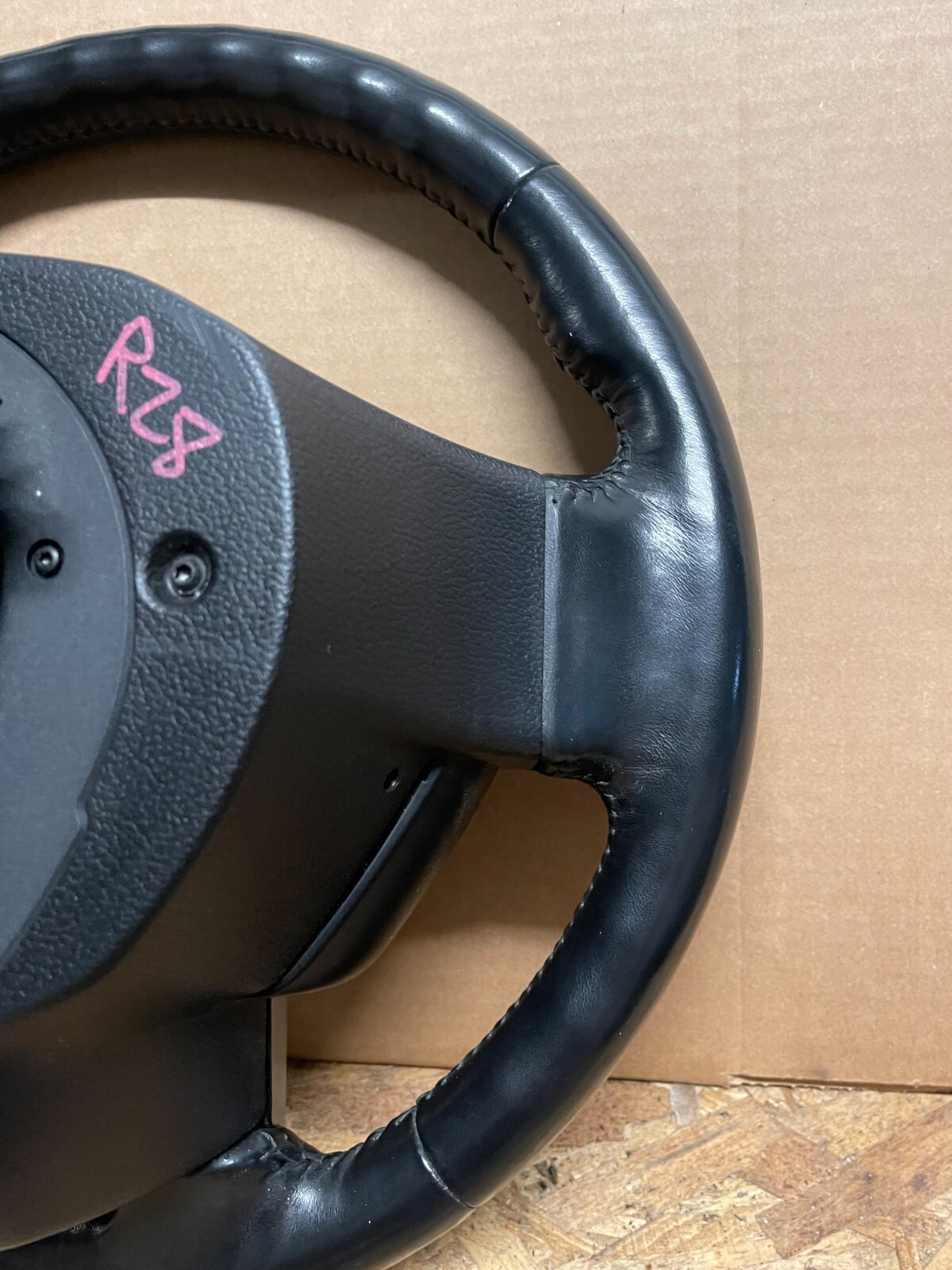 2017-2019 FORD F250 F350 F450 LEATHER STEERING WHEEL *ADAPTIVE STEERING ...