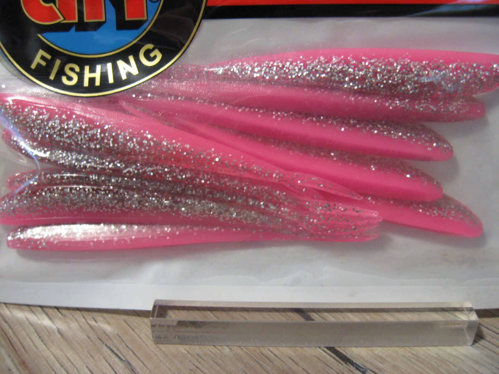 10 Lunker City Soft Fish Baits 3.5" Fin-S Fish Split Tail Minnow ...