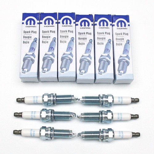 6Pcs OEM Mopar Iridium Spark Plugs SP149125AE for 2011-2021 Dodge RAM ...