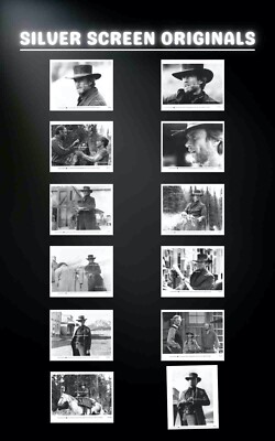 Pale Rider 12x ORIGINAL Press Studio Stills Clint Eastwood 1985 | eBay UK