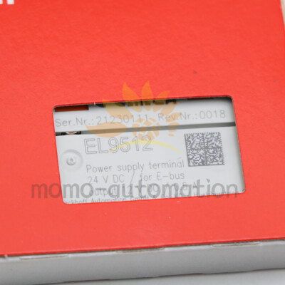 NEW Beckhoff EL9512 Power Supply Terminal 12VDC MFGD 1PCS | eBay UK