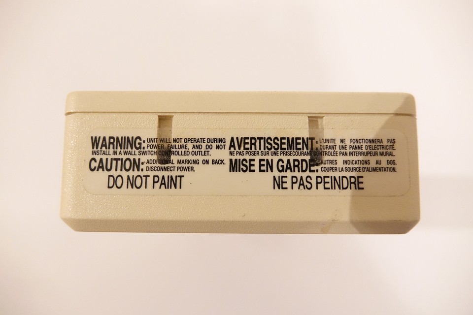 Vintage American Sensors Single Station Carbon Monoxide Detector Model ...