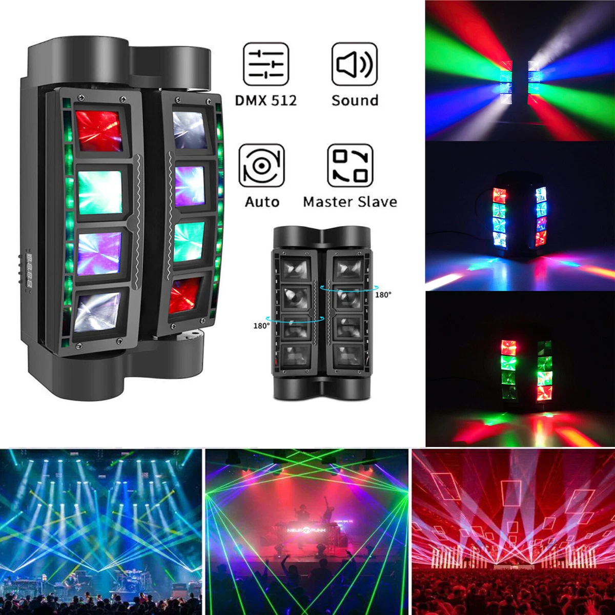 Moving Rave Lights