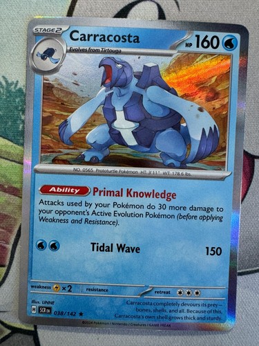 Carracosta Holo English Pokemon TCG BKBQ161 | eBay