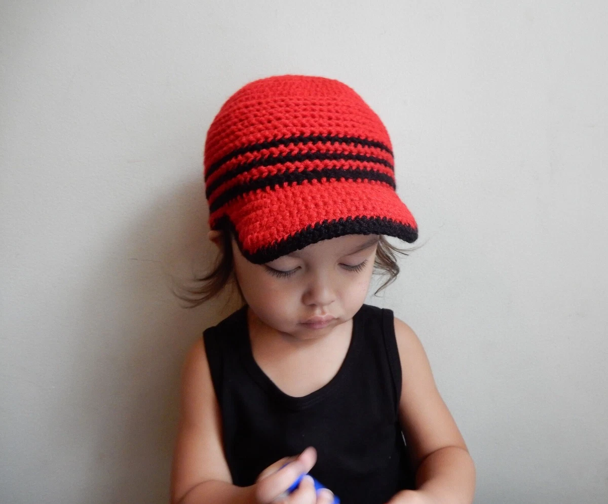 Crocheted Boys Ball Cap Pattern
